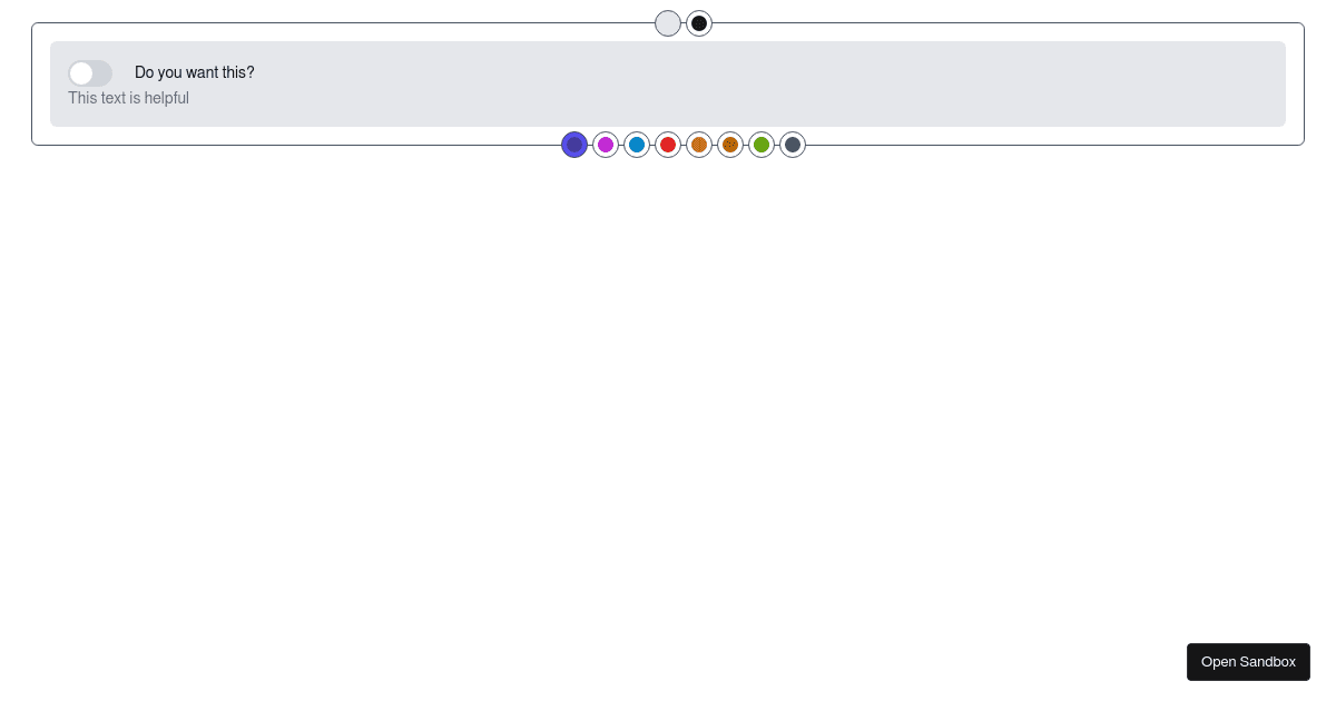 Webapps Docs Switch Codesandbox
