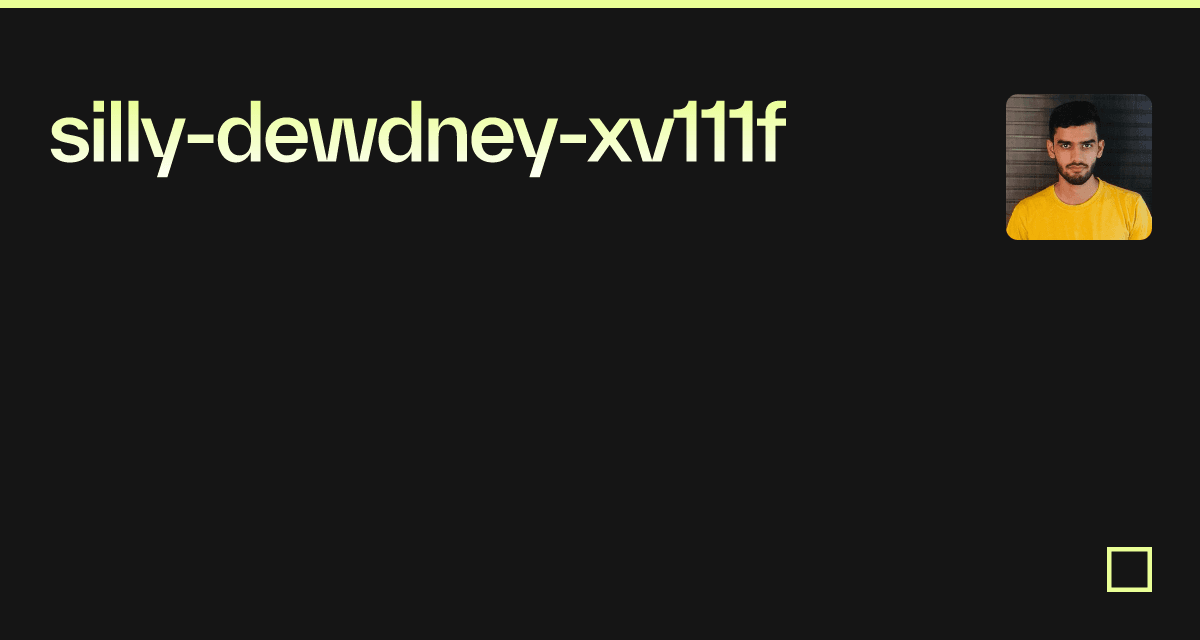 silly-dewdney-xv111f - Codesandbox