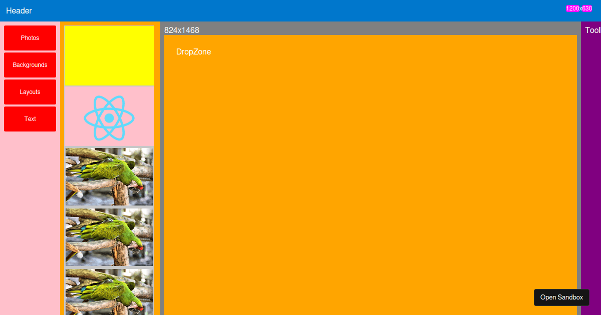flex-layout - Codesandbox