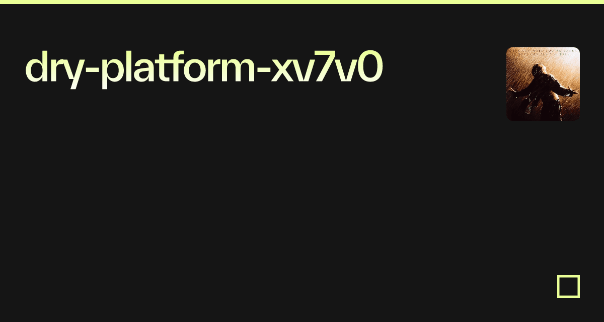 dry-platform-xv7v0 - Codesandbox