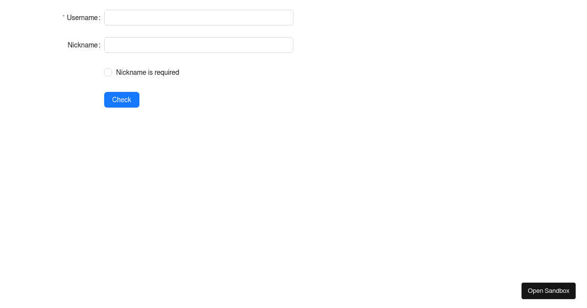 Dynamic Rules - ant-design-vue@4.0.2 - Codesandbox