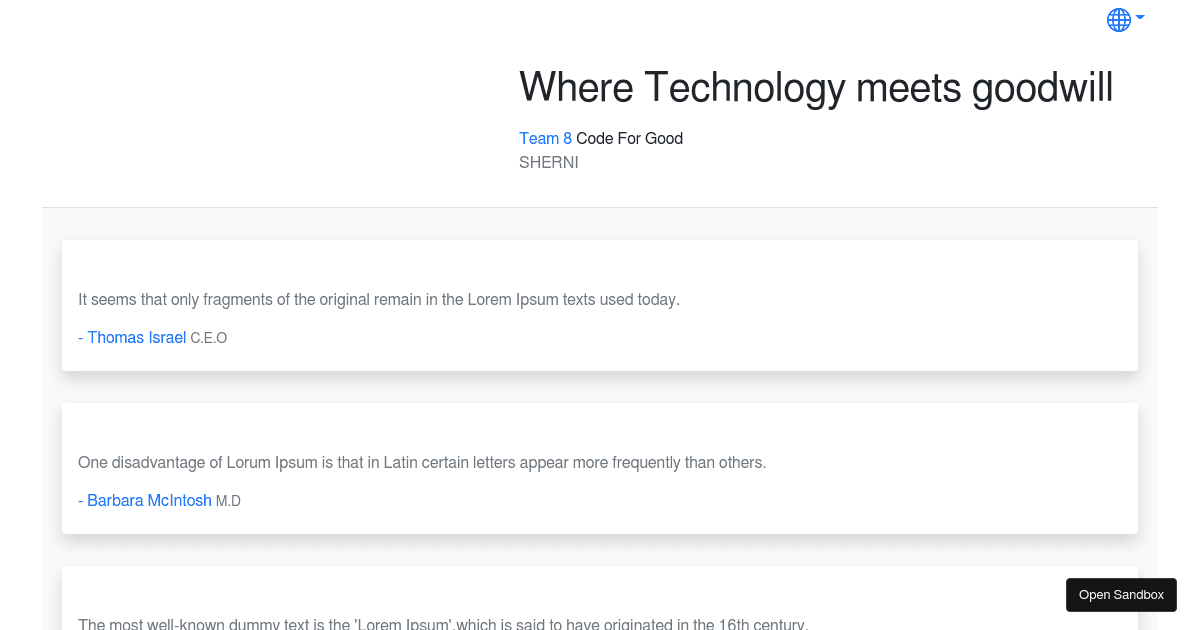 CFG LANGUAGE TRANSLATOR (forked) - Codesandbox