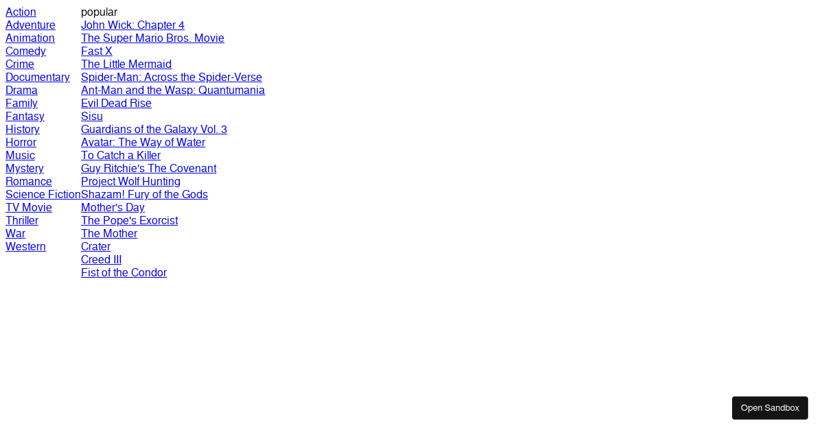 tmdb-credits (forked) - Codesandbox