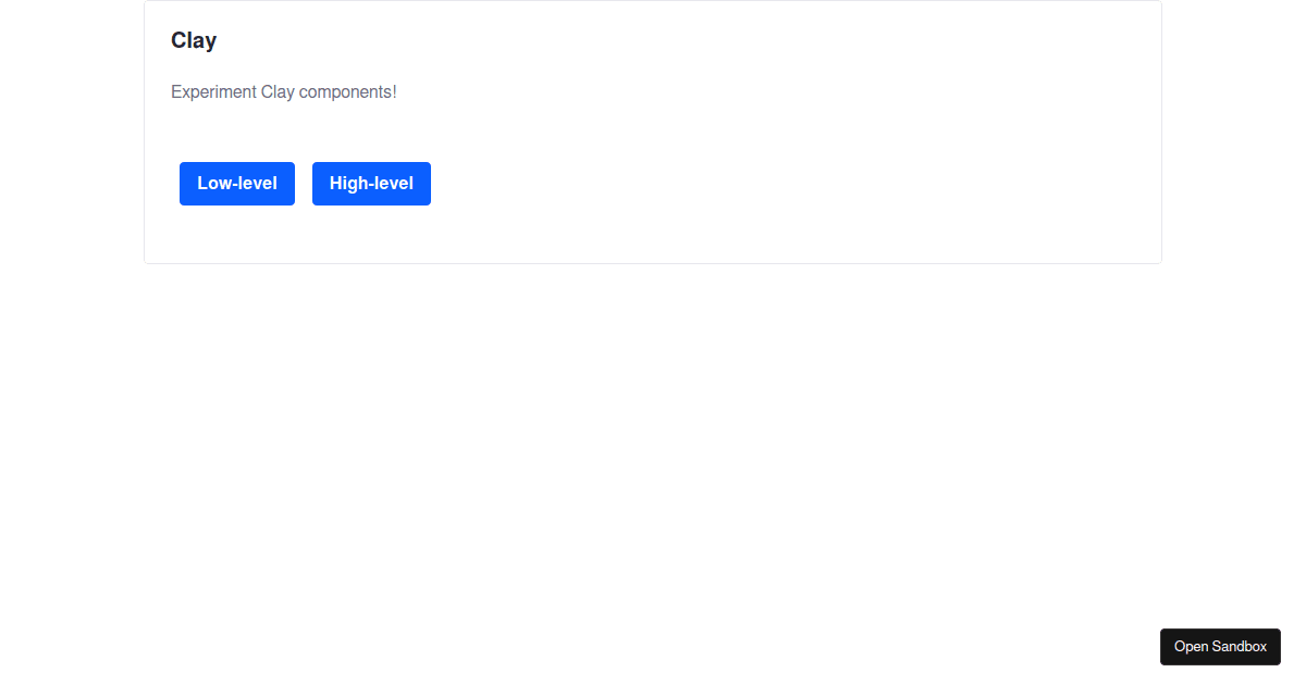 quick-start-clay-finale (forked) - Codesandbox
