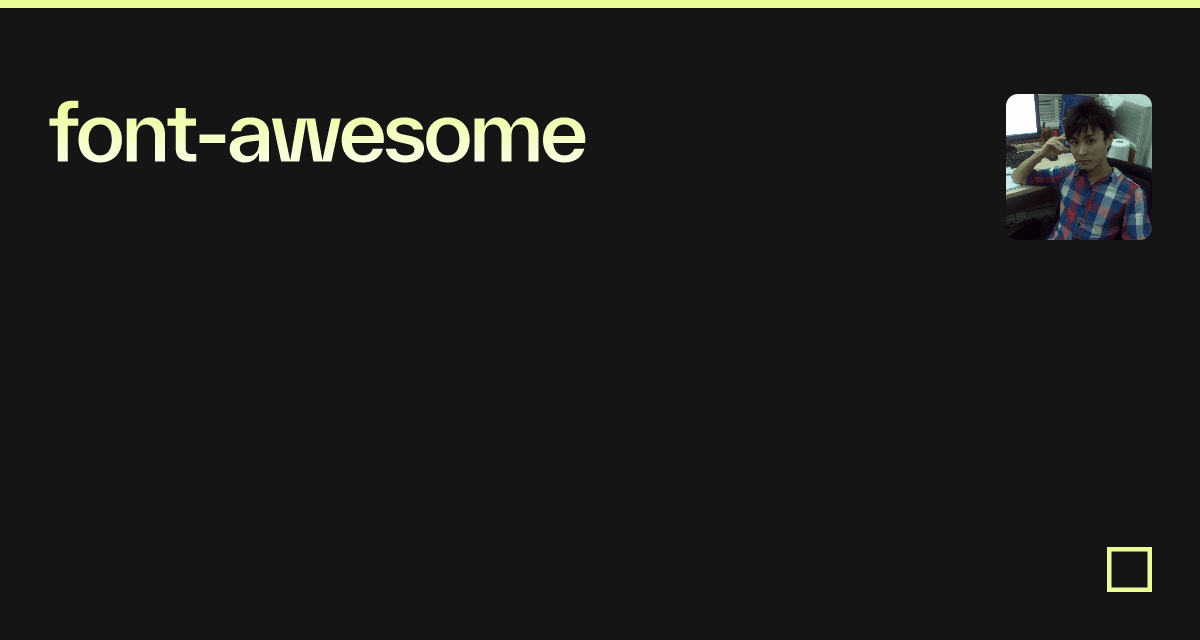 font-awesome - Codesandbox