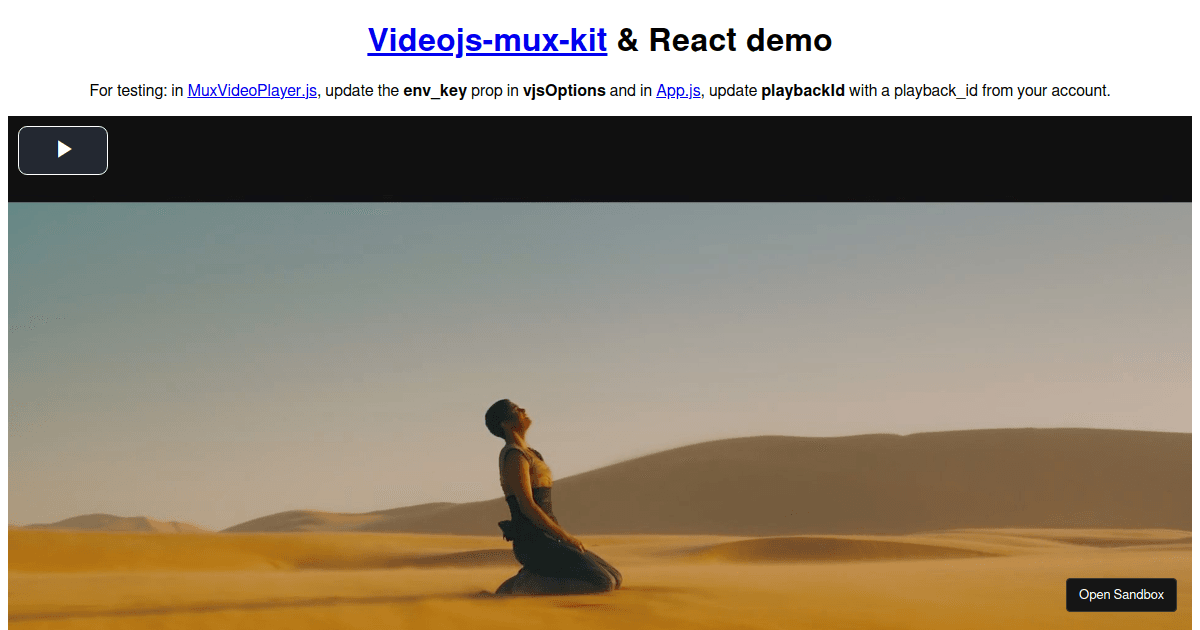 videojs-mux-kit-with-react-demo (forked) - Codesandbox videojs-mux-kit-with-react-demo (forked) - Codesandbox