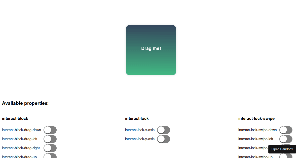 Swipeable cards - vue2Interact - basic usage (forked) - Codesandbox