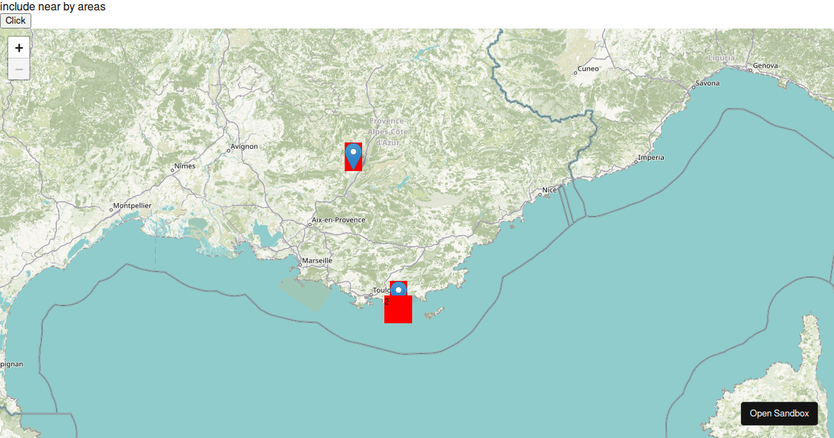 react + leaflet - Codesandbox