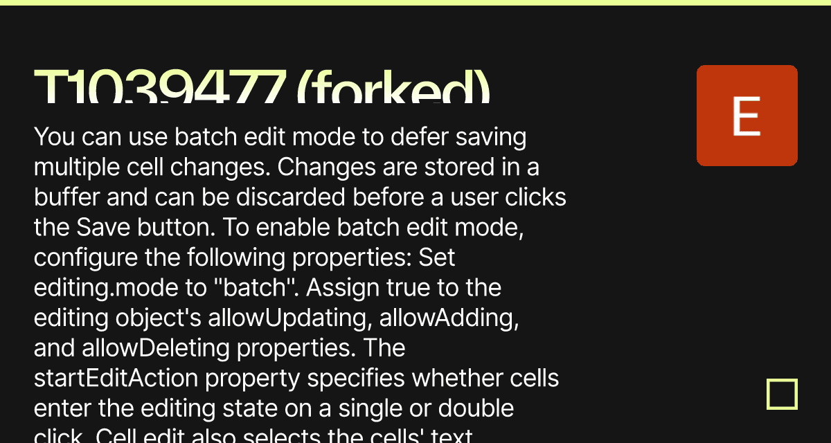 T1039477 (forked) - Codesandbox