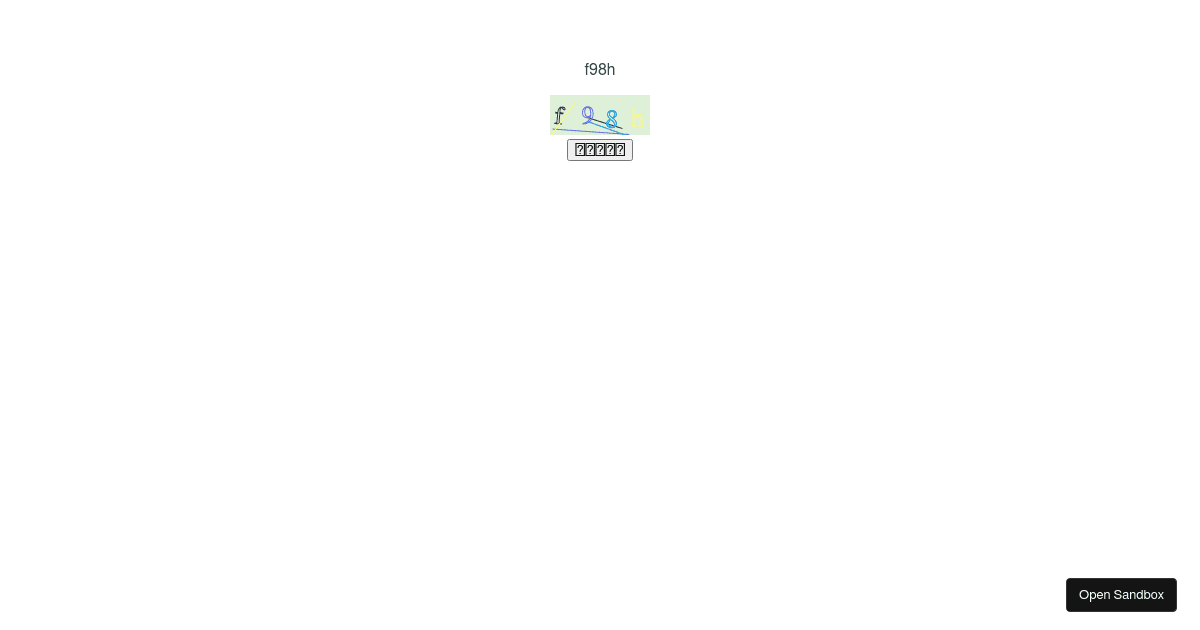 Vue Captcha Forked Codesandbox