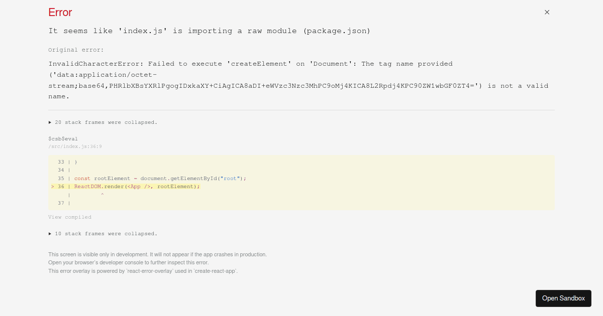 VueVisual in React w/ Vuera (forked) - Codesandbox