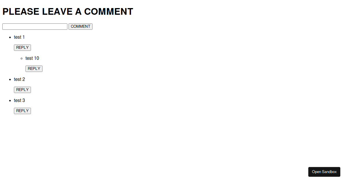 facebook-comments - Codesandbox