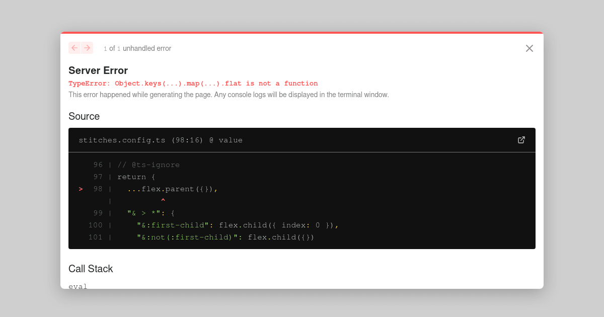 raam (with stitches) (forked) - Codesandbox
