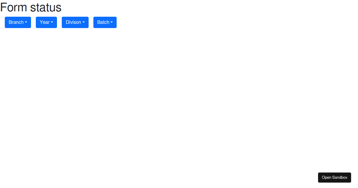 form-status - Codesandbox