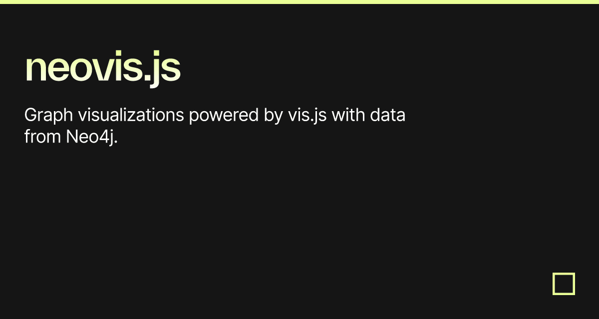 neovis.js - Codesandbox