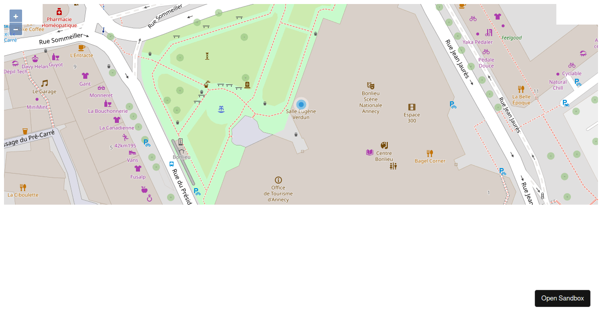 POC-OpenStreetMap - Codesandbox