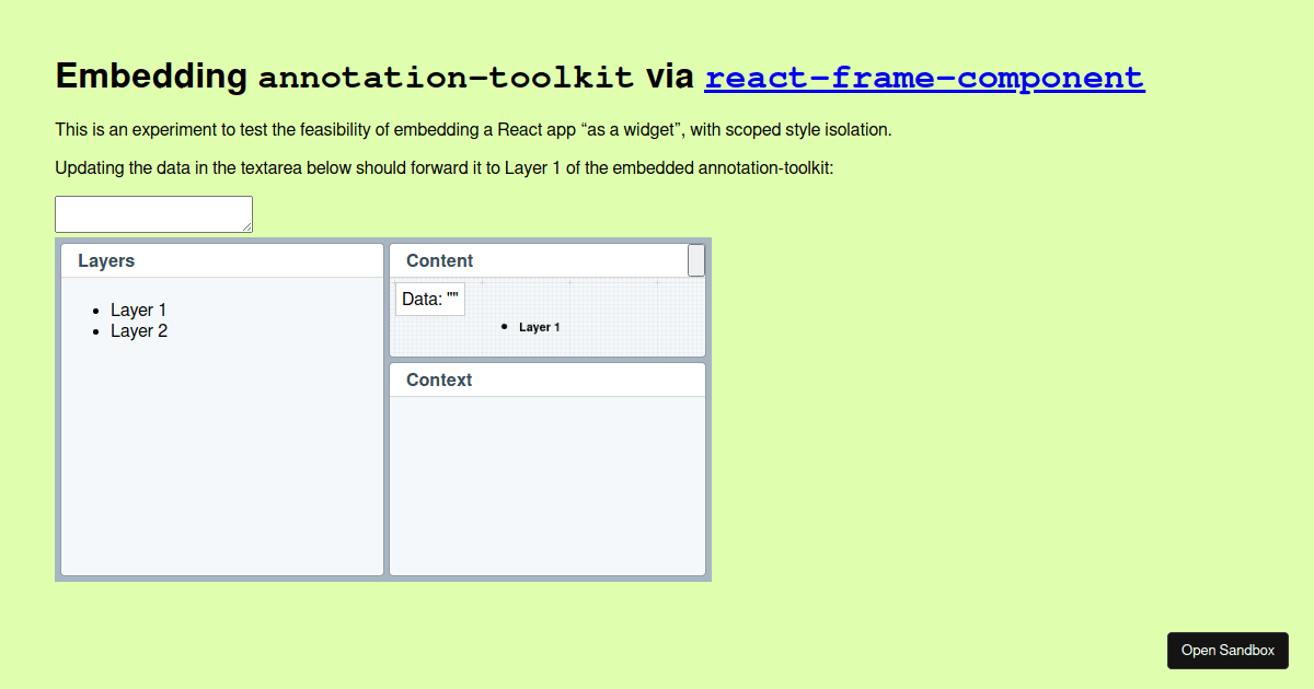 Annotation Toolkit Getdata Issue Codesandbox