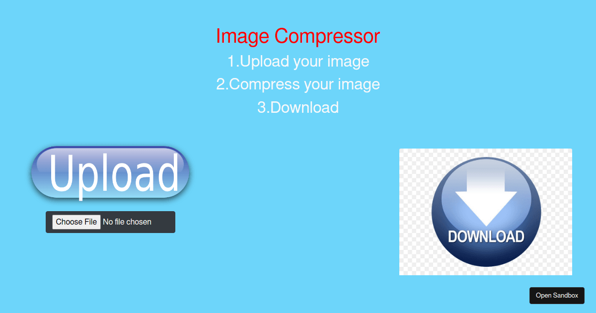 yaman0007/compressedImage - Codesandbox