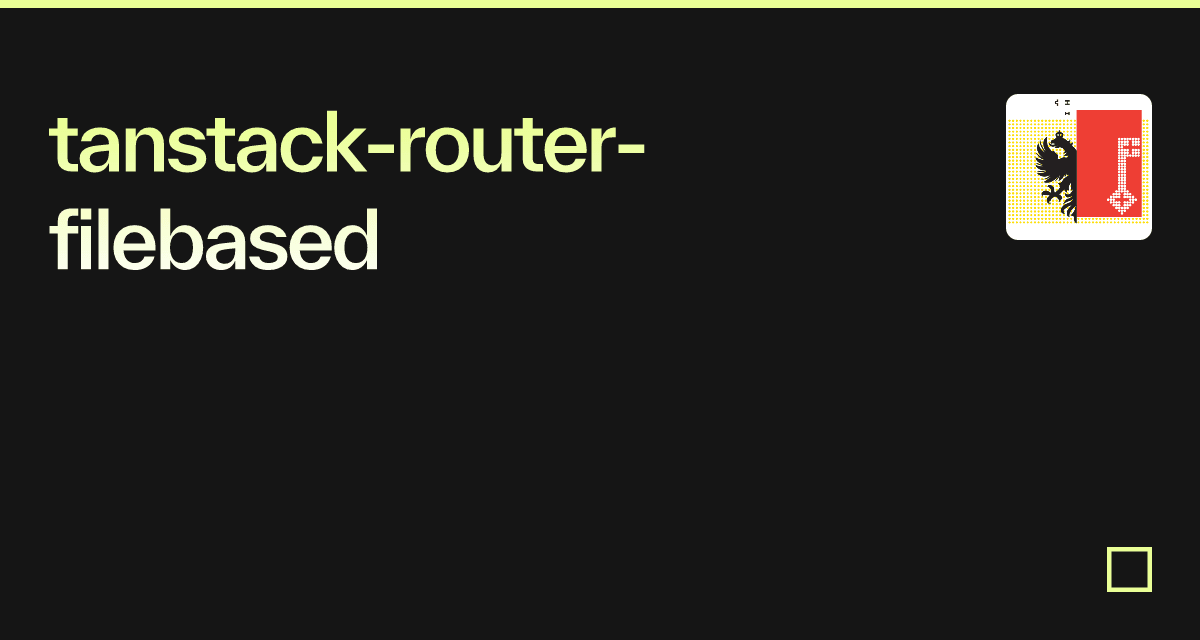 tanstack-router-filebased - Codesandbox
