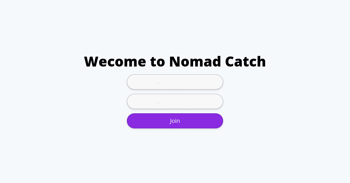 nomad catch - Codesandbox