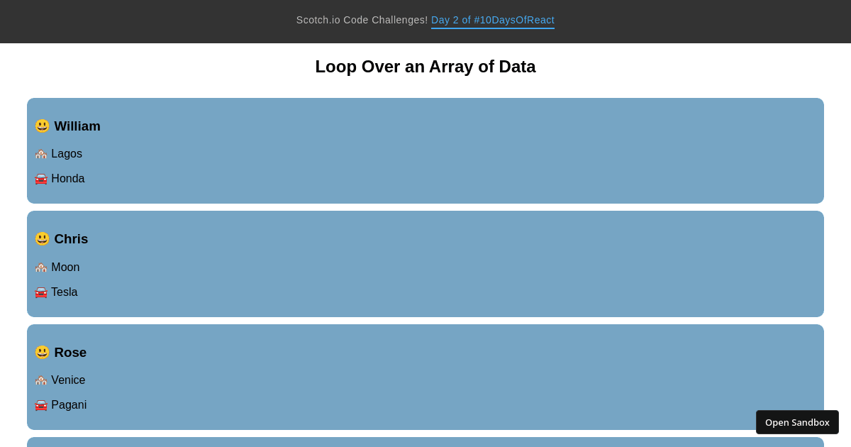 challenge-2-loop-over-array-data-starter - Codesandbox