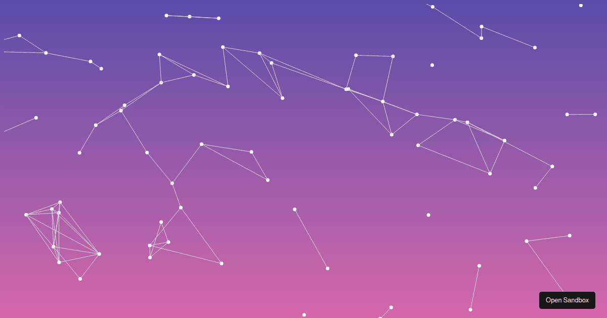 particles - Codesandbox