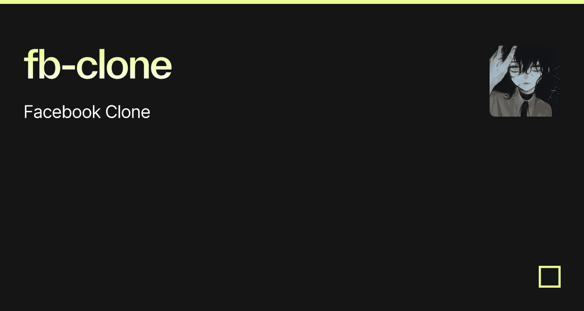 fb-clone - Codesandbox