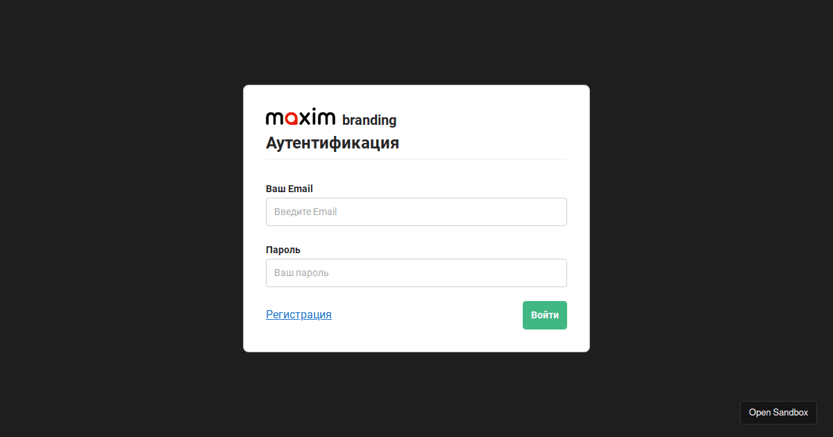 refactoring - Codesandbox