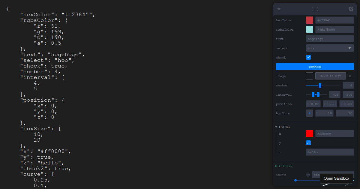 leva-controller - Codesandbox