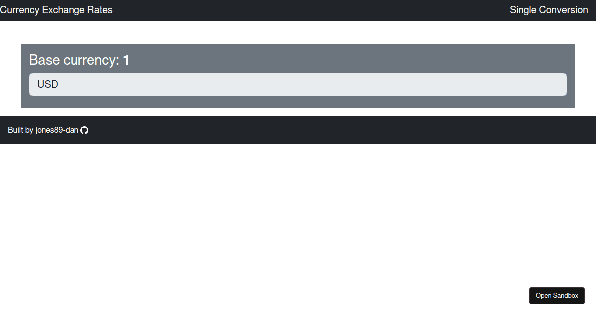 currency-exchange-app - Codesandbox