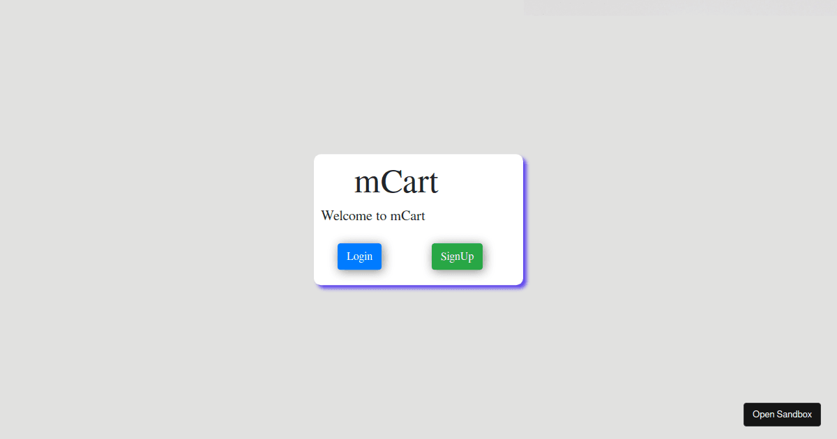 naveen_mcart_y86cf - Codesandbox