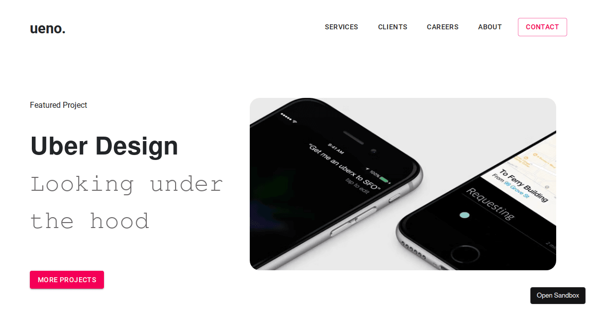 Internshala Website 1 - Codesandbox