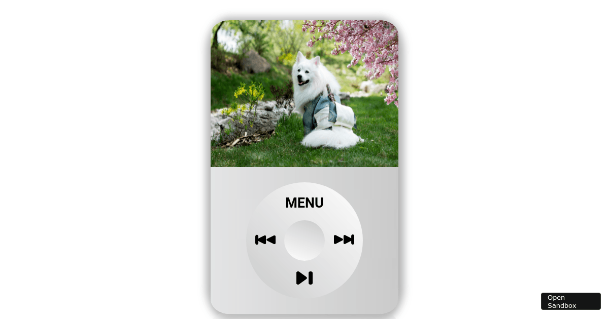 ipod-mini-project - Codesandbox