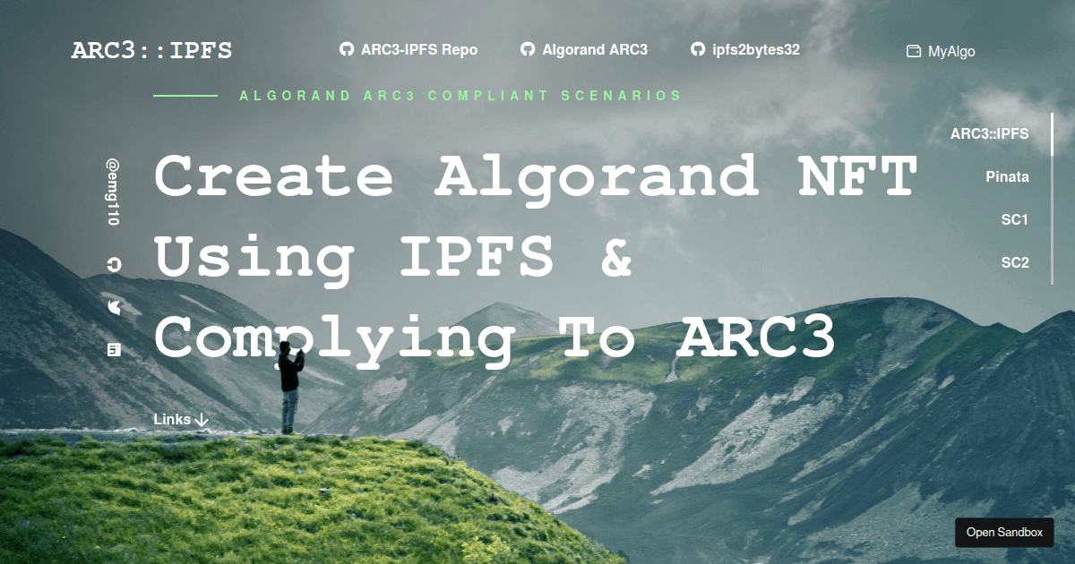 arc3-ipfs - Codesandbox