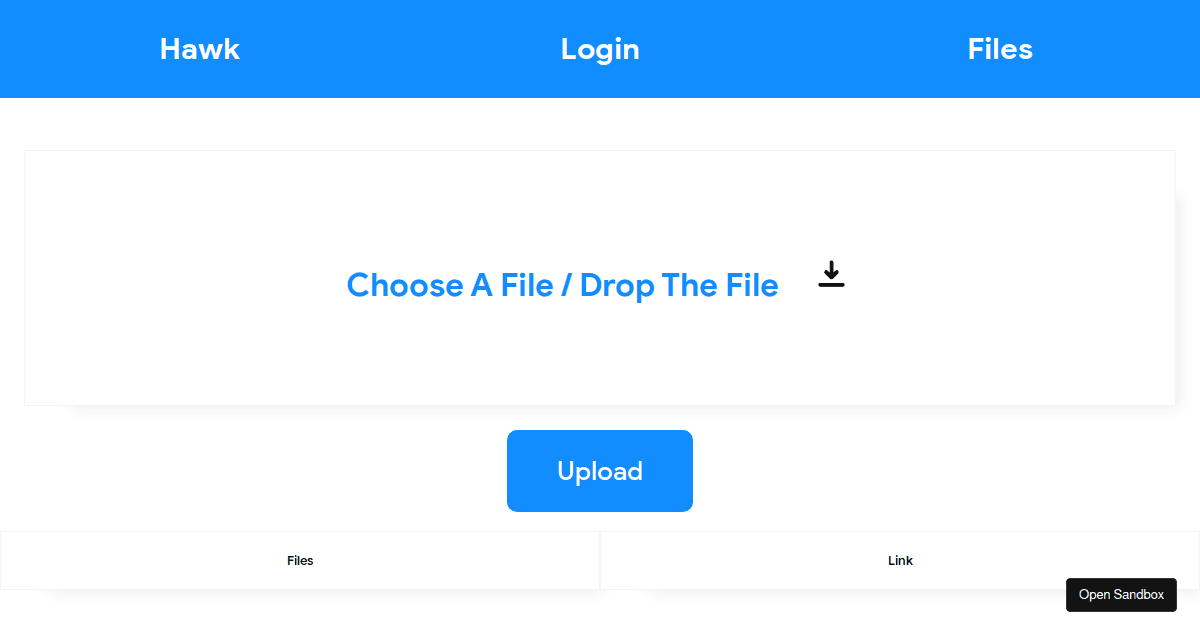 file-server-react - Codesandbox