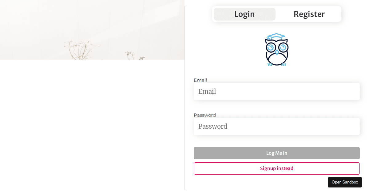 events-app - Codesandbox