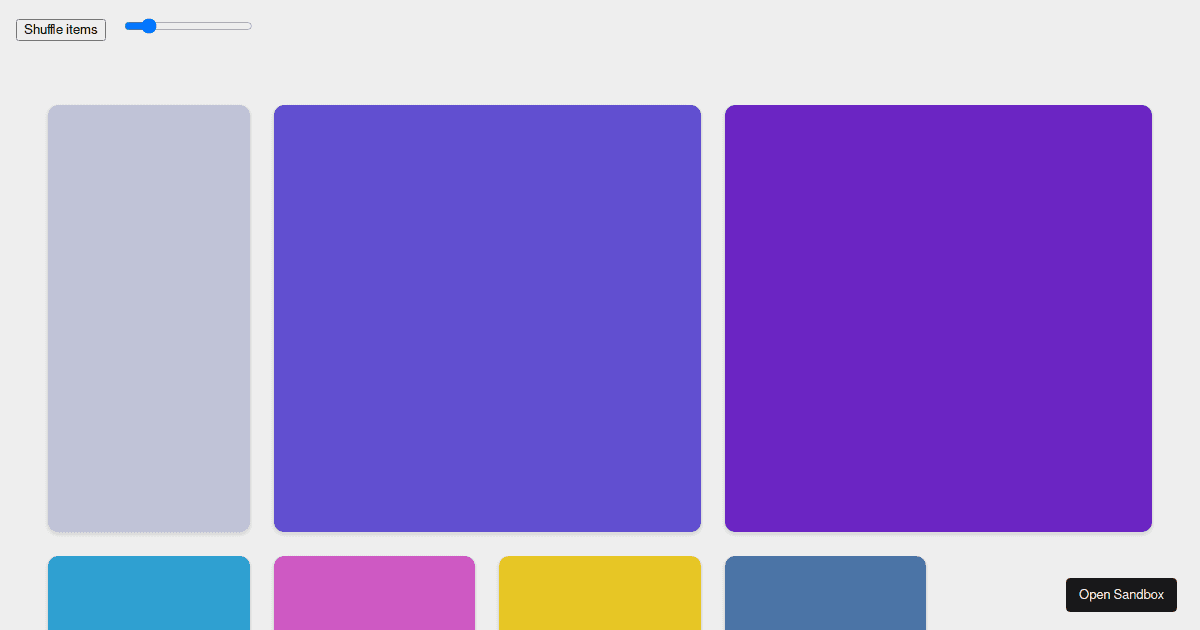 multi shape dnd grid @dnd-kit (forked) - Codesandbox