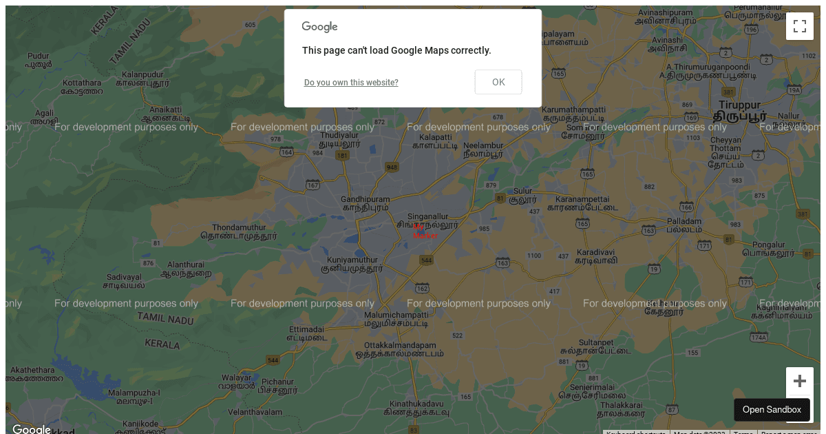 google-map-react (forked) - Codesandbox google-map-react (forked) - Codesandbox