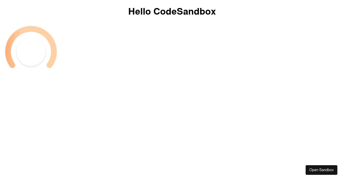 arc chart (forked) - Codesandbox