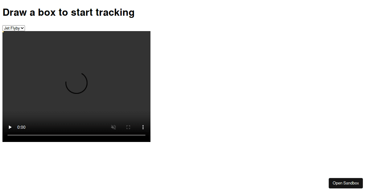 object-tracking-vue - Codesandbox