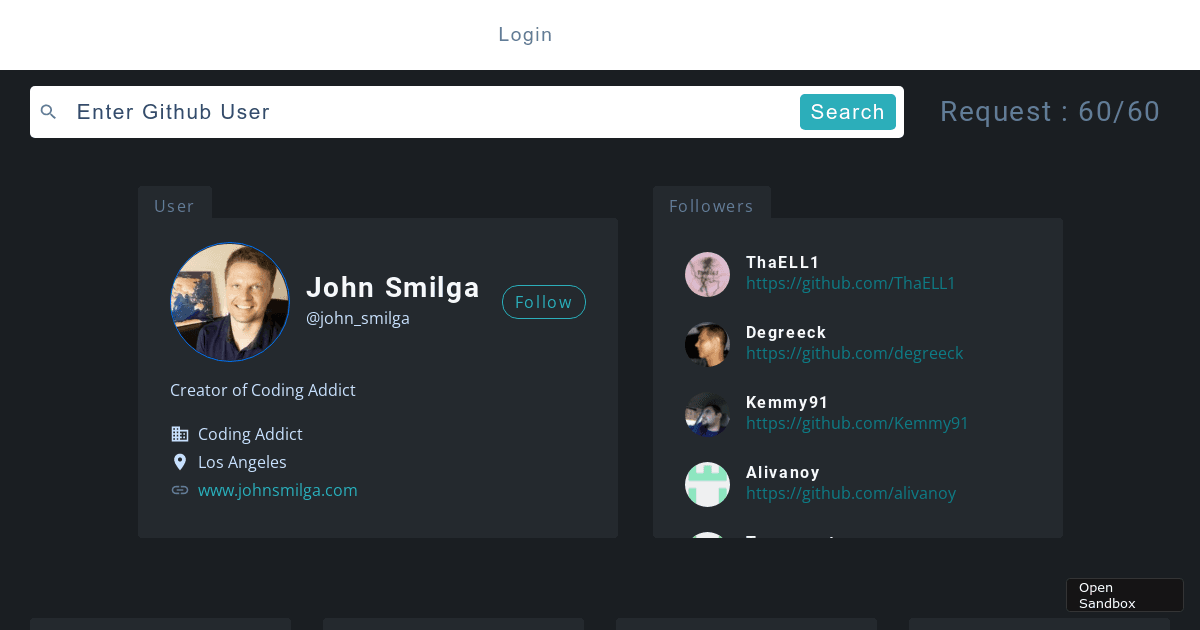 github-search-FULL-UI-App - Codesandbox