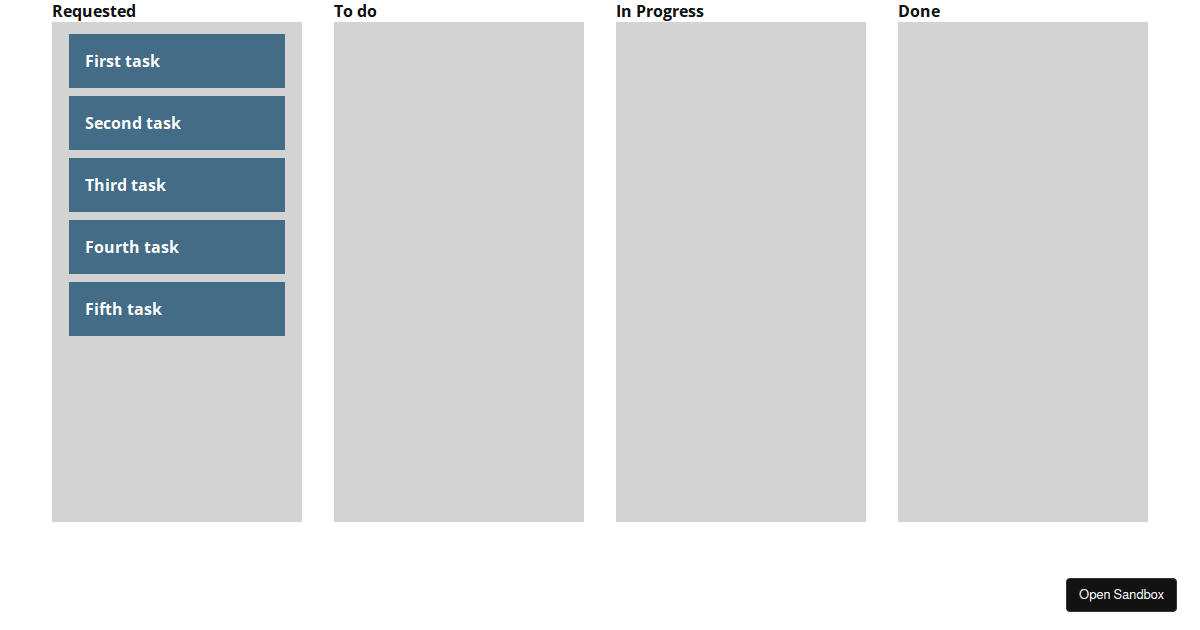 multi-column-draggable - Codesandbox