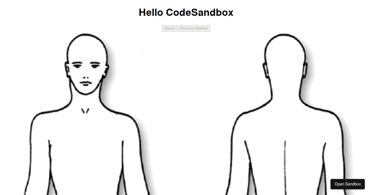 Image coordinates - Codesandbox