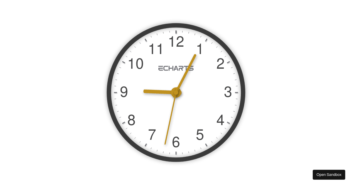 Clock - Codesandbox