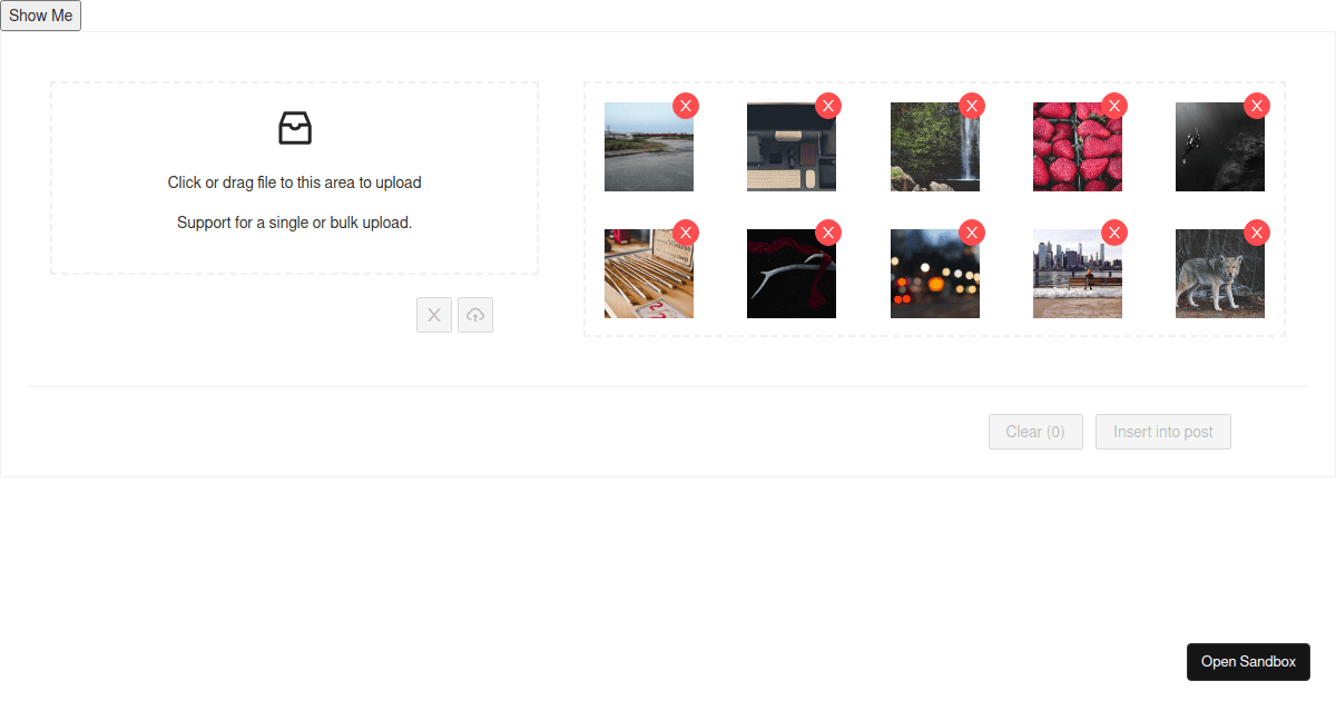 React Native Photo Carousel (forked) - Codesandbox