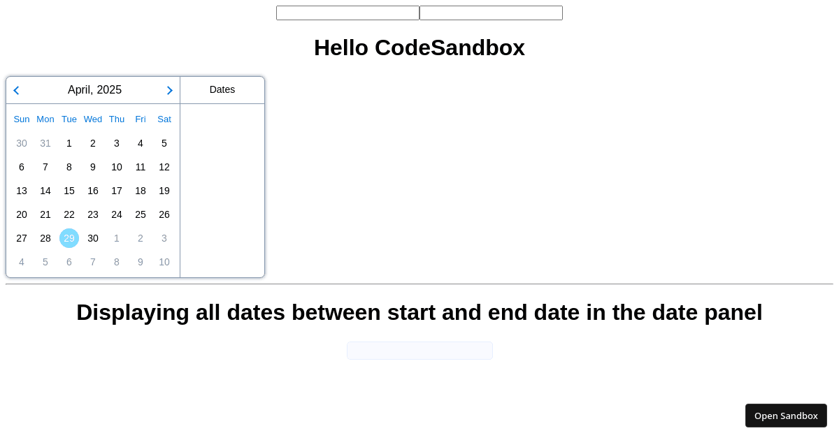 range-mode - Codesandbox