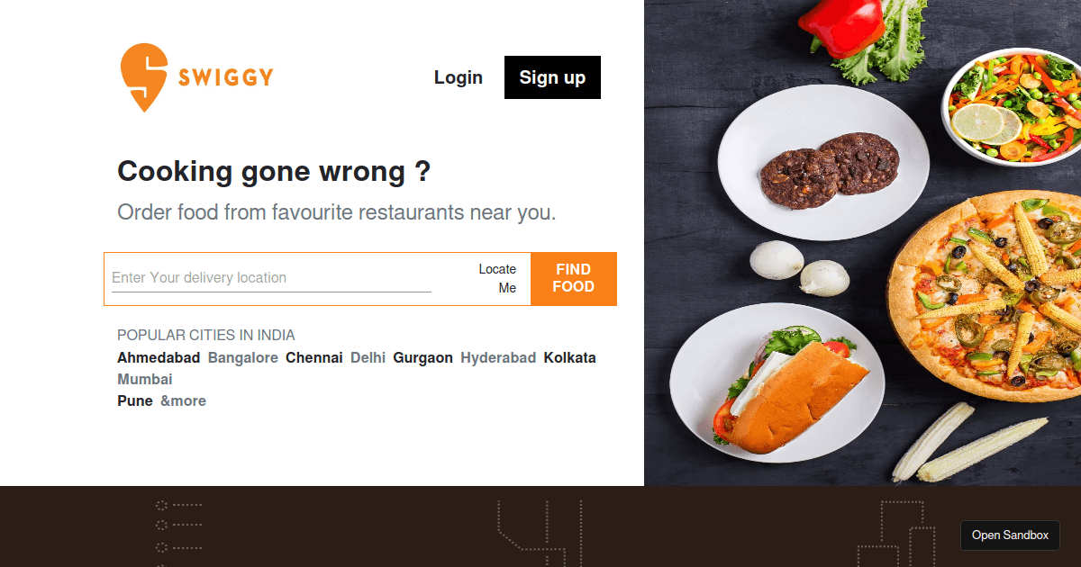 frontend - Codesandbox
