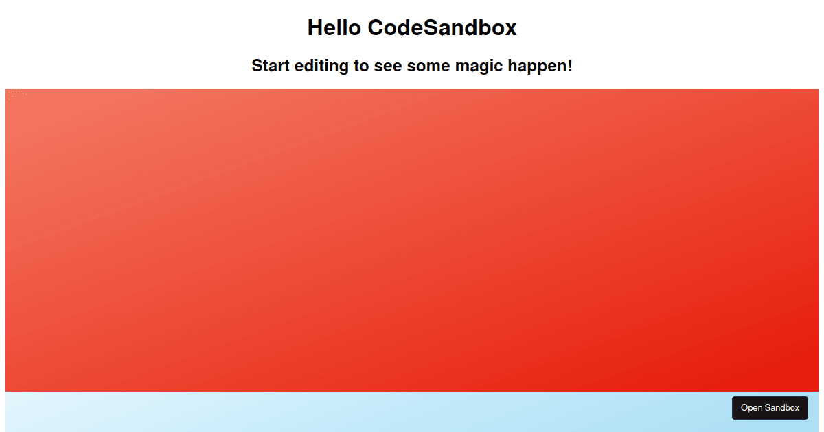 react-scroll-magic - Codesandbox