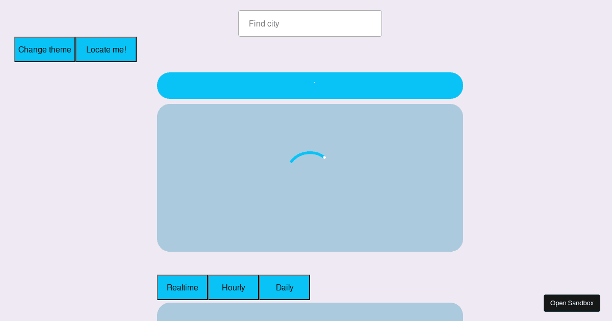 weather-app - Codesandbox
