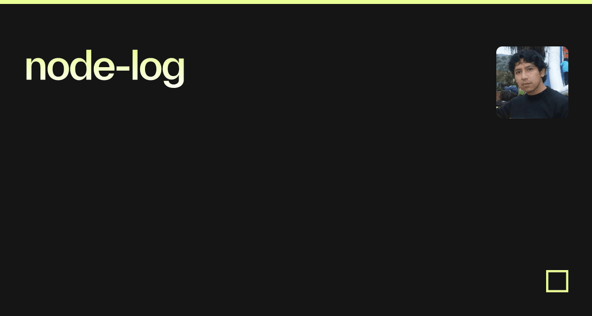 node-log - Codesandbox